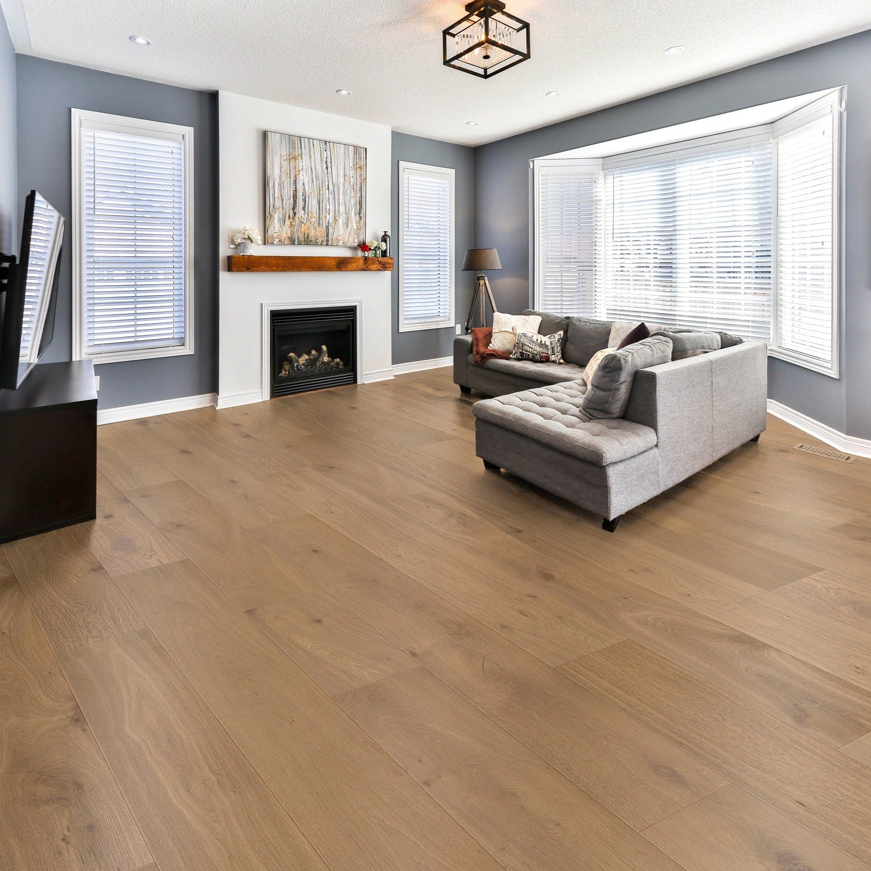 Dekorman Napa European Oak 4mm Veneer 5 8 T x 9.5 W Engineered Hardwood Flooring 34.1sq.ft case per Sq.ft Box 34.1 Sq.ft