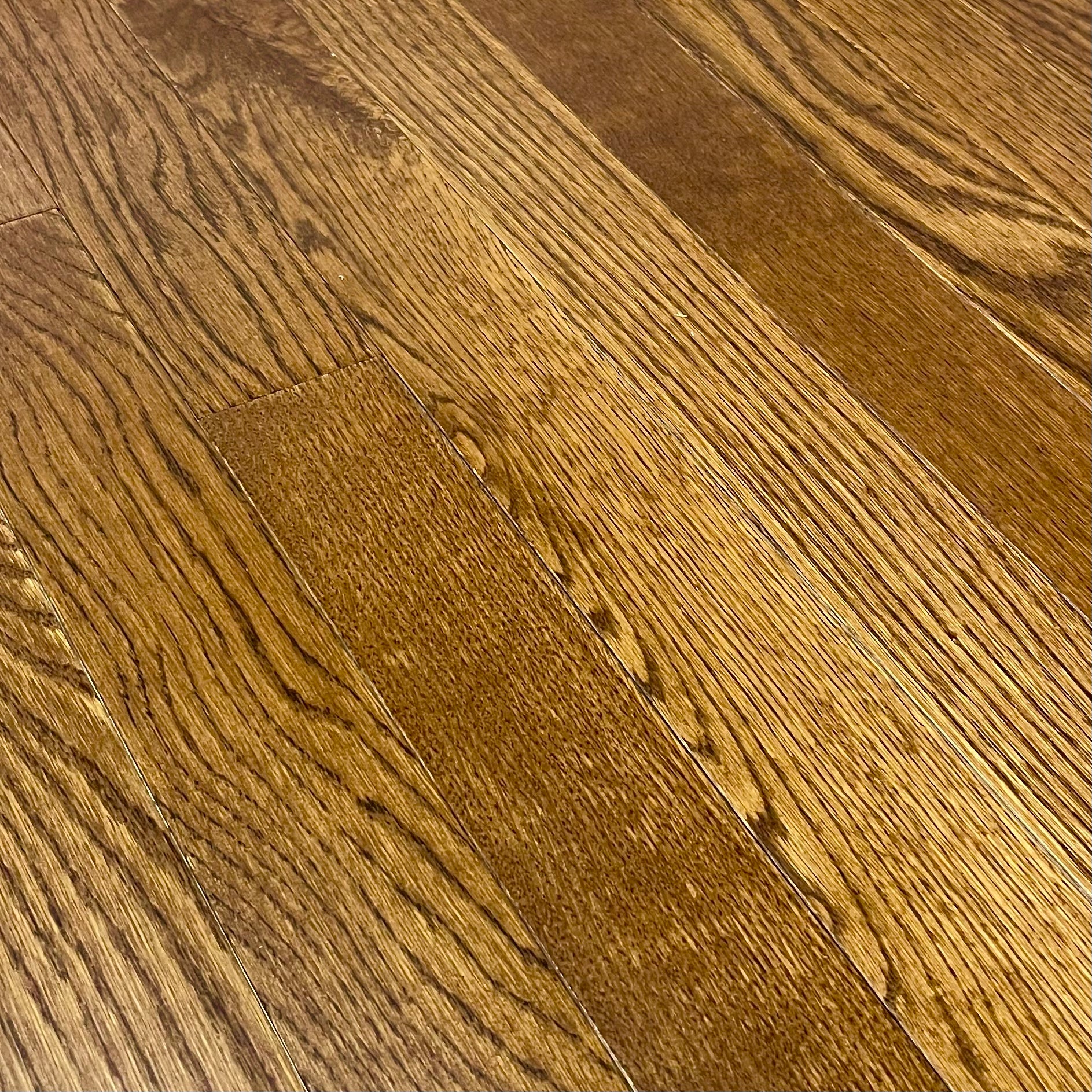 Heritage Oak 3/8 in. T x 3 in. W Smooth Texture Engineered Hardwood Fl ...