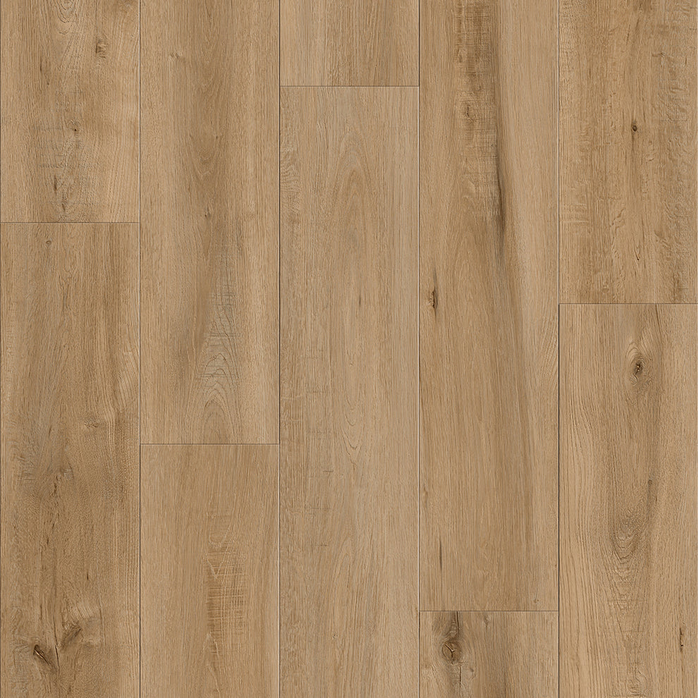 Madison 10mm/20mil Highland Oak Waterproof Click Lock Luxury Vinyl Pla ...